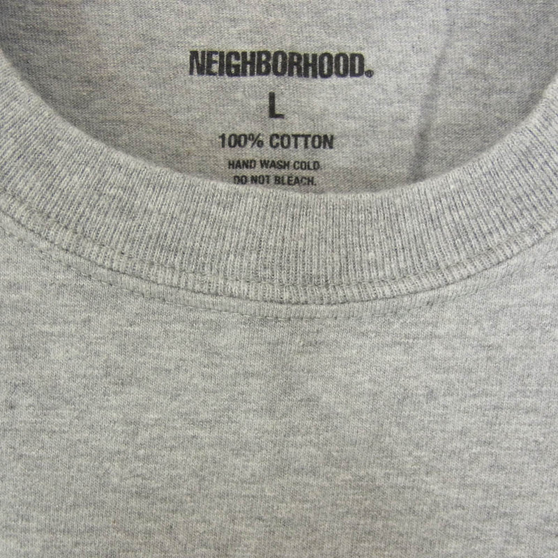 NEIGHBORHOOD ネイバーフッド 22AW 222PCNH-LT01 NH TEE-1 LS.CO ロゴプリント 長袖 Tシャツ ロ – ブランド古着 LIFE
