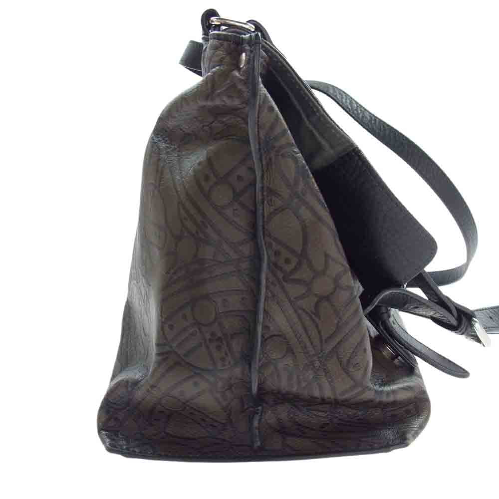 Vivienne Westwood ヴィヴィアンウエストウッド オーブ 総柄 レザー