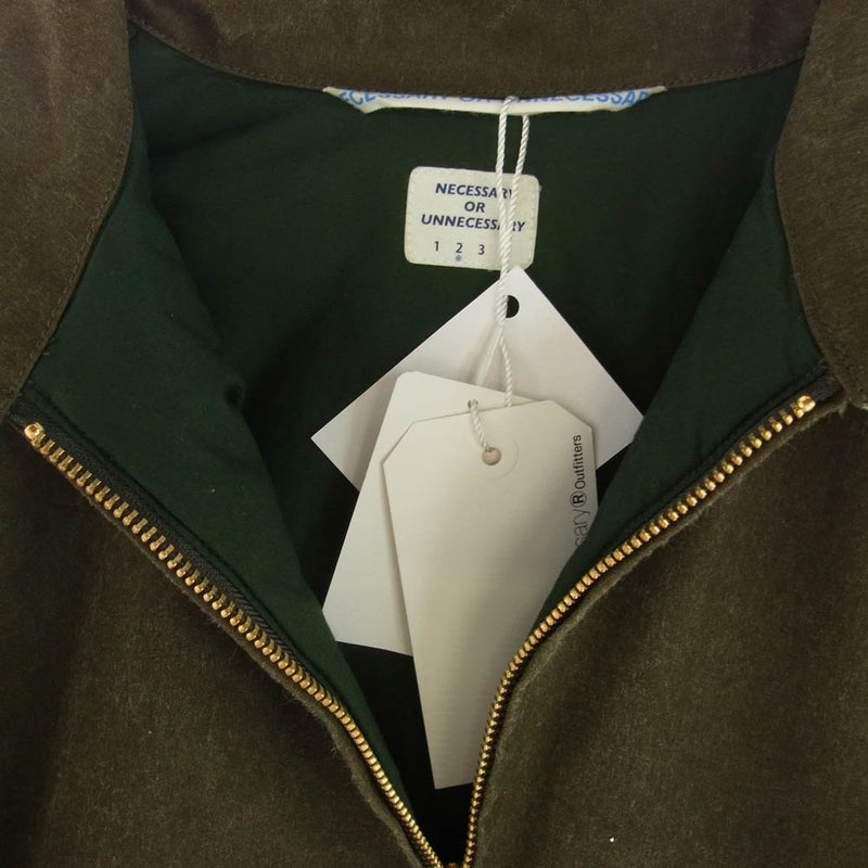 ネセサリーオアアンネセサリー 90012011 OLD TOP オールドトップ 中綿 ジャケット カーキ系 M【新古品】【未使用】【中古 ...