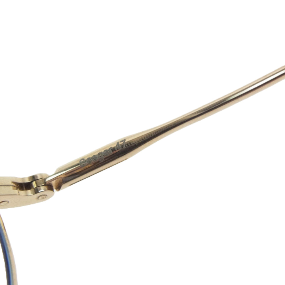 NATIVE SONS ネイティヴサンズ SEEGER 47 度入り アイウェア 眼鏡 メガネ フレーム：ゴールド系【中古】 – ブランド古着 ...