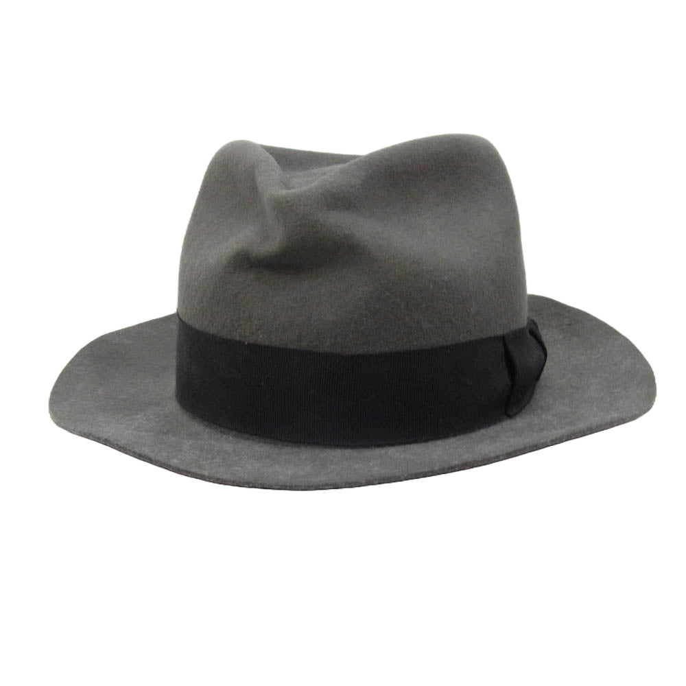 ドライボーンズ Wool Fedora Hat ウール フェドラ ハット グレー系 58【中古】 – ブランド古着 LIFE