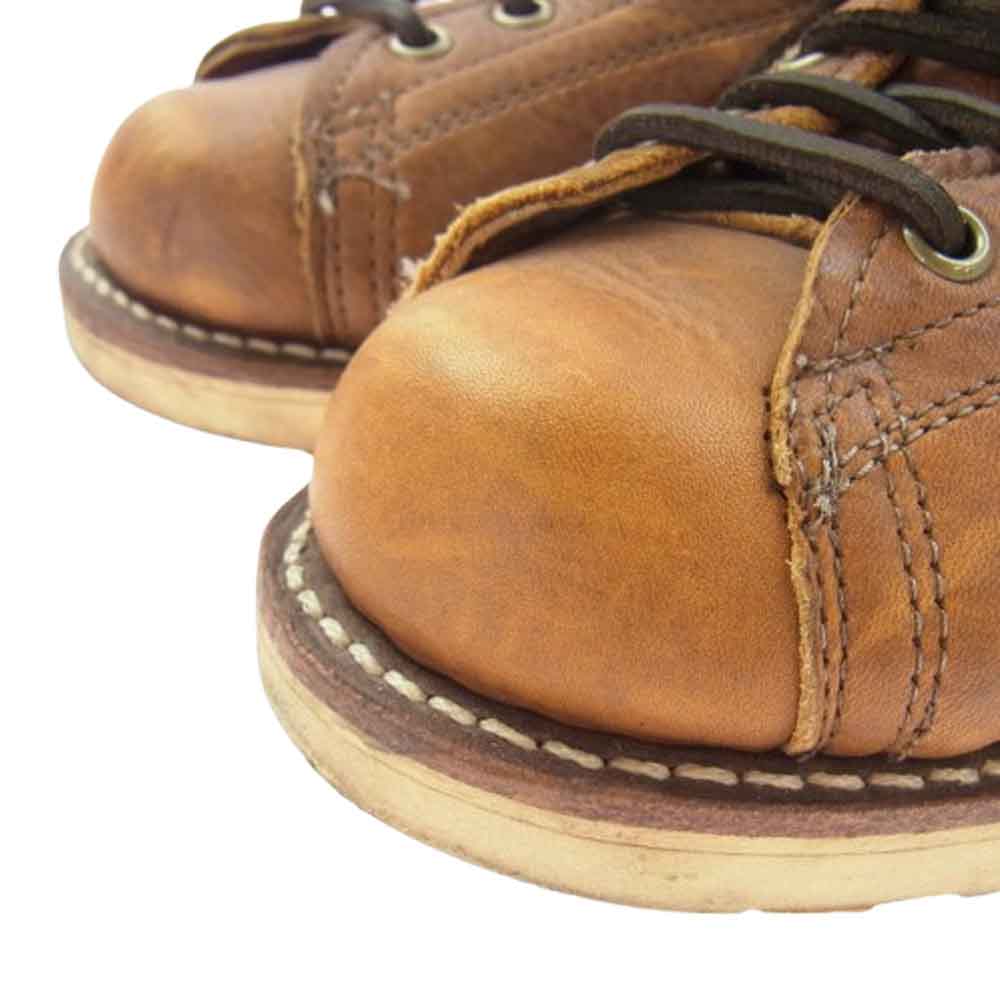 Chippewa チペワ 91074 LACE TO TOE レース トゥ レザー モンキー ブーツ ライトブラウン系 8.5【中古】 – ブランド古着 LIFE