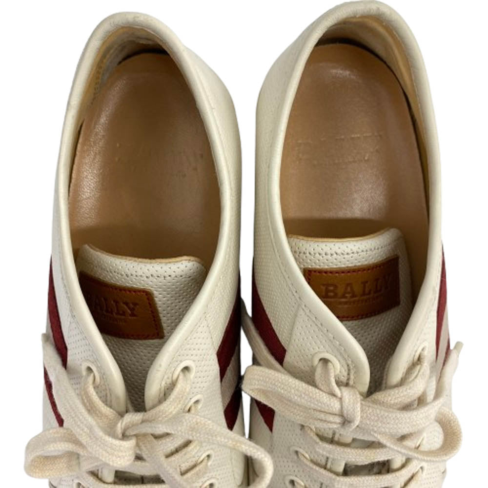 BALLY バリー サイドライン レザー スニーカー ベージュ系 7E【中古】 – ブランド古着 LIFE
