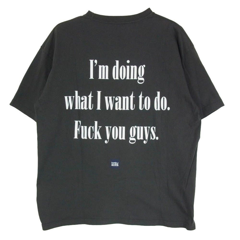 ワーウィック・セイント Saint for bonjour records 「Bjork」photo T-shirt Bjork ビョーク ...