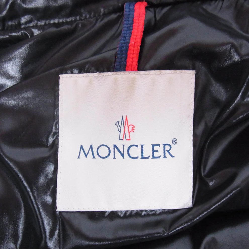 MONCLER モンクレール 18AW D20924830405 GHANY GILET ガーニー ダウン ベスト ブラック系 2【中古 ...