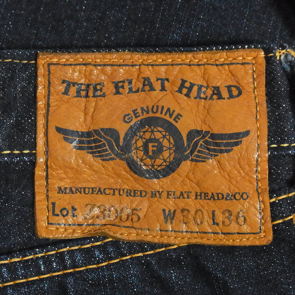 THE FLAT HEAD ザフラットヘッド LOTZ3005 セルビッジ デニムパンツ インディゴブルー系 30【中古】 – ブランド古着 LIFE