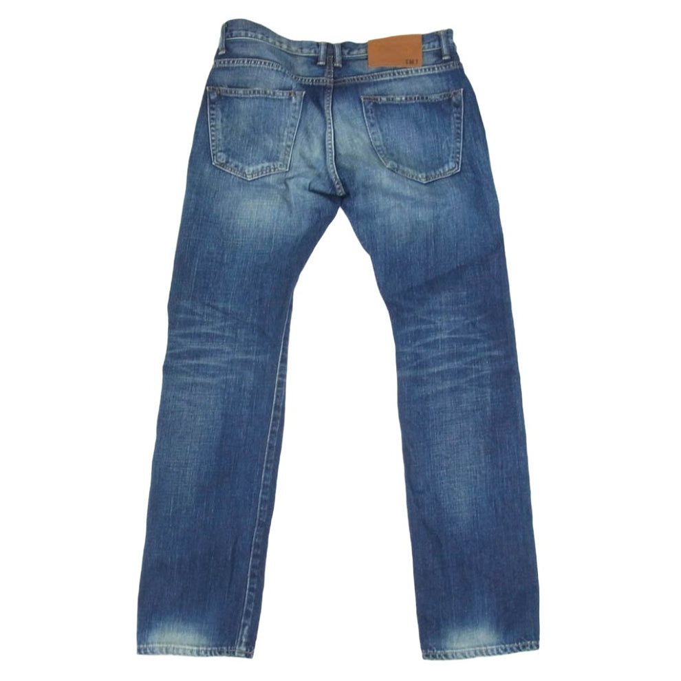 TMT ティーエムティー TPT-S1703 DENIM 5P PANTS CRASH ダメージ加工 デニム パンツ インディゴブルー系 M ...