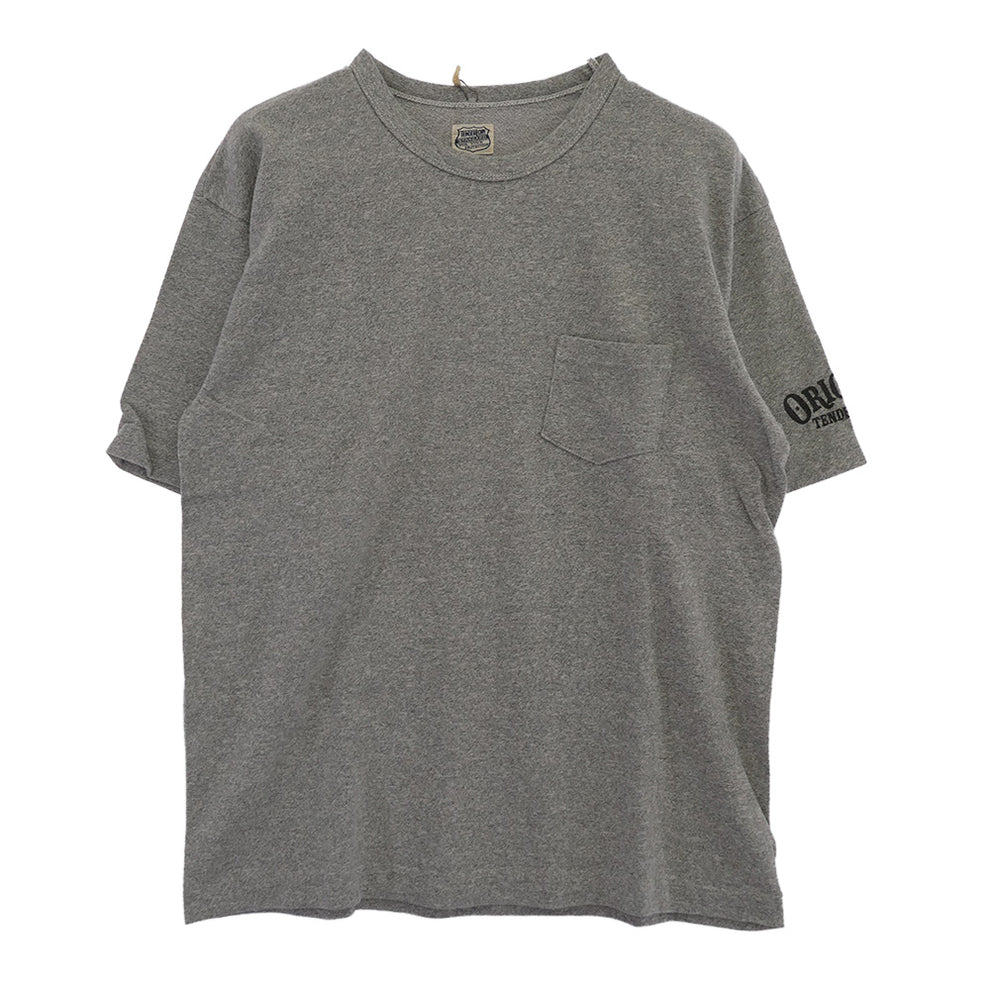 TENDERLOIN テンダーロイン T-TEE3 P バックロゴプリント ポケット 半袖Tシャツ グレー グレー系 M【中古】 – ブランド ...