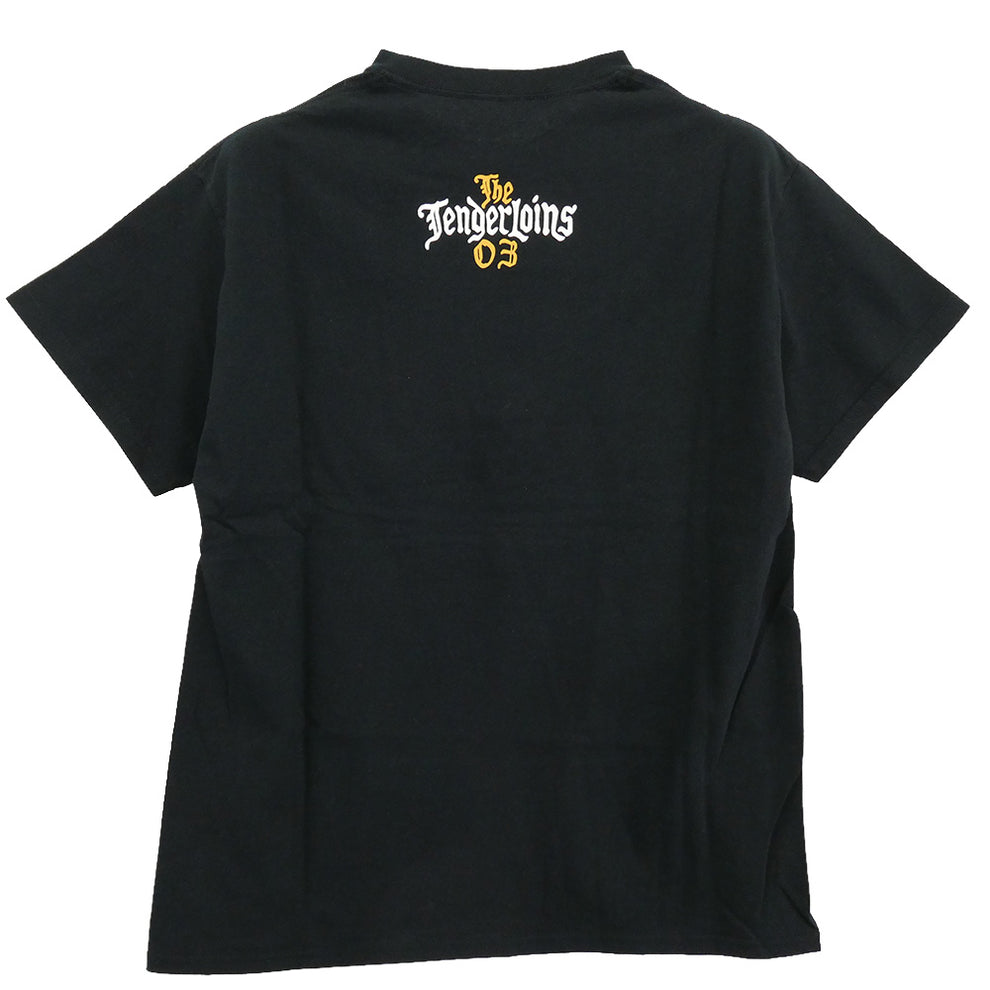 TENDERLOIN テンダーロイン T-TEE The Tenderloin ロゴプリント 半袖Tシャツ ブラック ブラック系 M【中古 ...