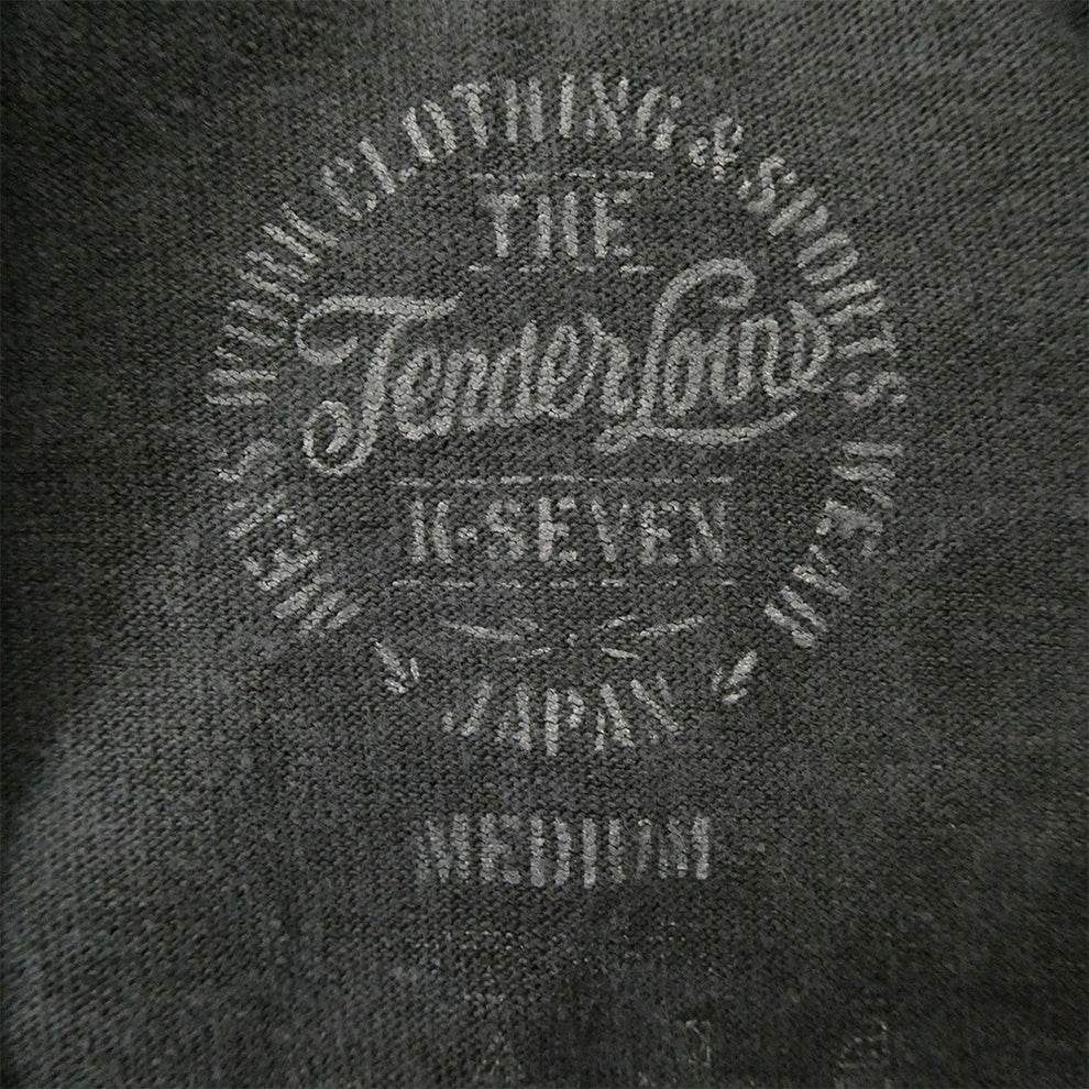TENDERLOIN テンダーロイン T-TEE スカルプリント 半袖Tシャツ グレー チャコール系 M【中古】 – ブランド古着 LIFE