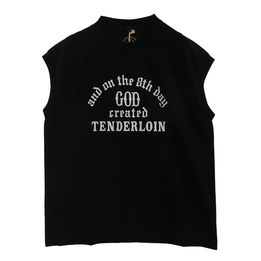 TENDERLOIN テンダーロイン T-N/S TEE2 プリント ノースリーブ Tシャツ ブラック系 M【美品】【中古】 – ブランド古着 ...