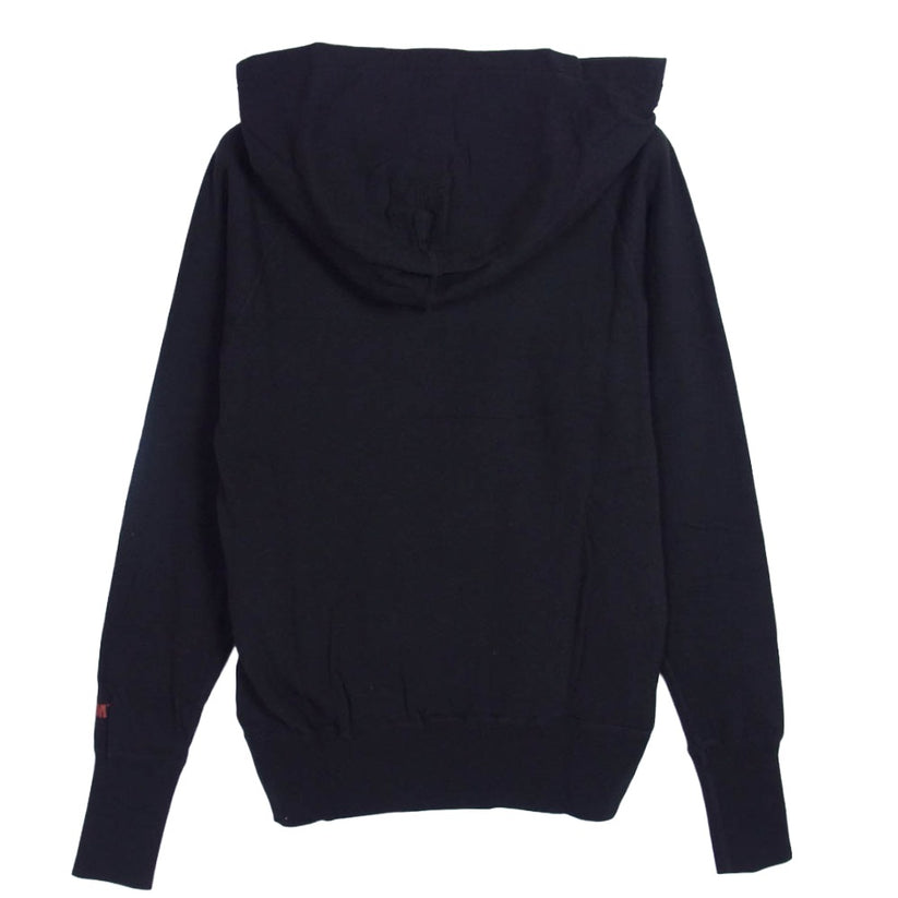 TMT ティーエムティー TSW-F18SP03 TRIPLE STARS プリント スウェット パーカー ブラック系 M【極上美品】【中古 ...