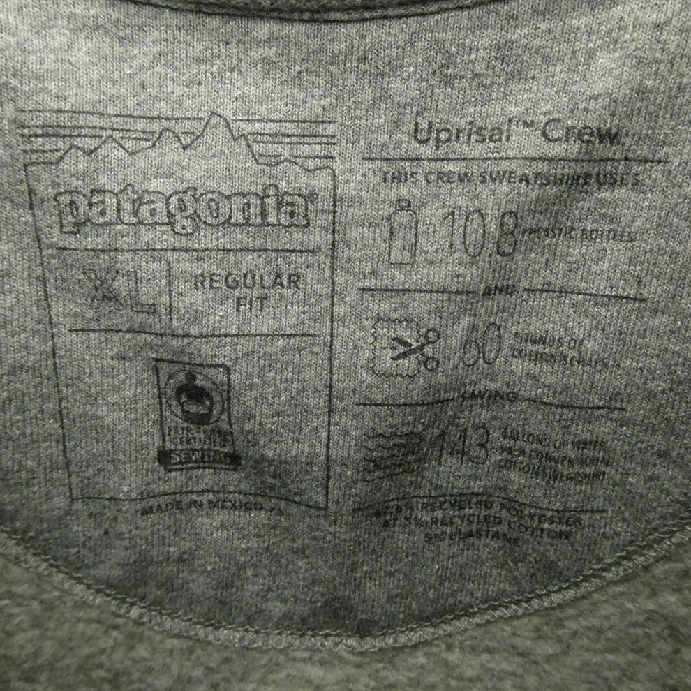 patagonia パタゴニア 20AW 39543 P-6 LABEL UPRISAL CREW SWEATSHIRT ロゴ クルーネック ...