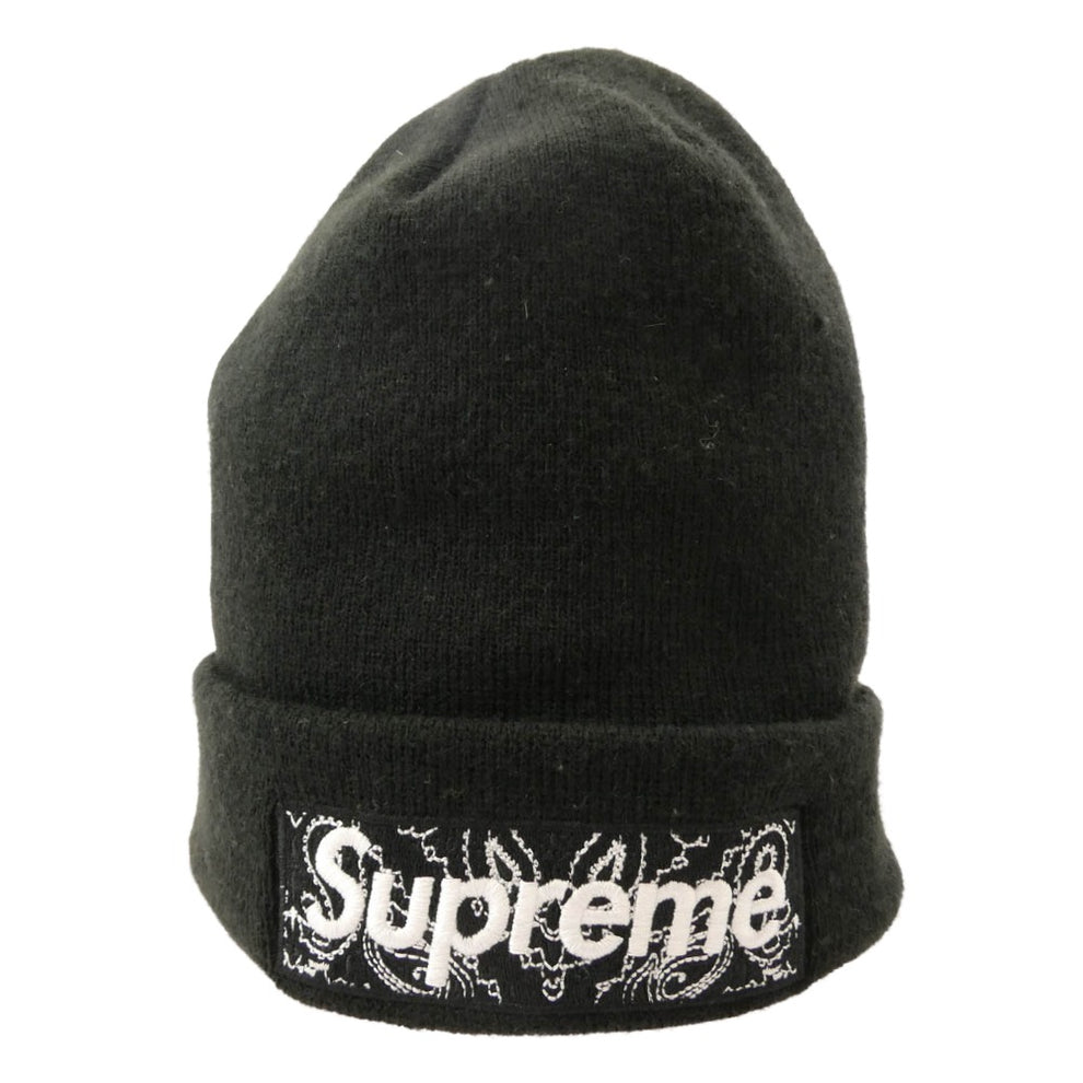 Supreme シュプリーム 19AW × New Era Bandana Box Logo Beanie バンダナ ボックスロゴ ビーニー ...
