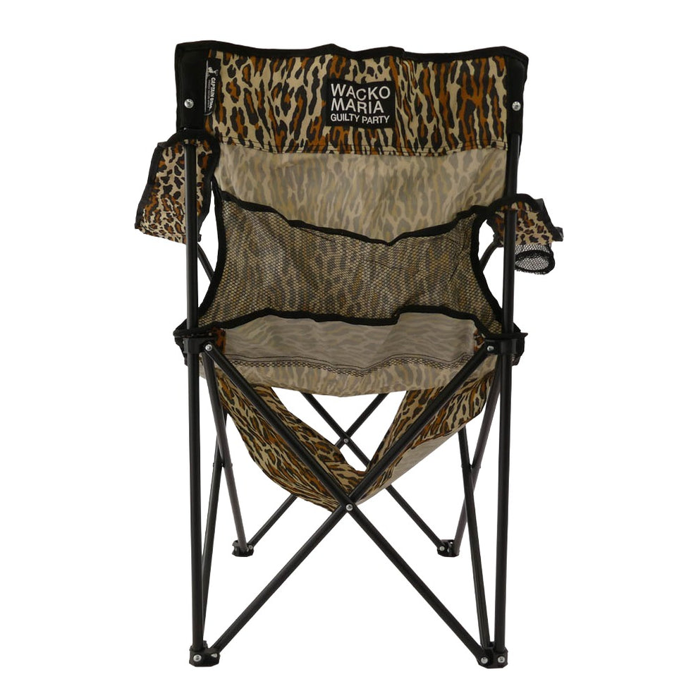 WACKO MARIA ワコマリア 25ss 25SS-WMA-GG15 CAPTAIN STAG LEOPARD LOUNGE CHAIR ...