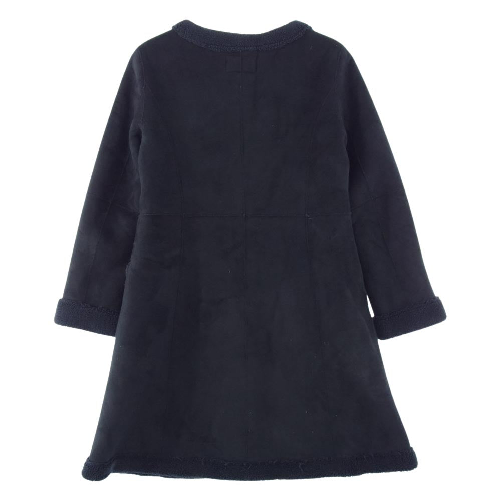 TOCCA トッカ ボア コート ダークネイビー系 160【中古】 – ブランド古着 LIFE